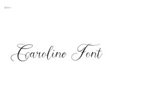 Caroline Font - Free Font Download