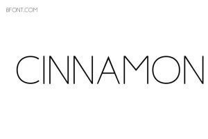 Cinnamon Font - Free Font Download