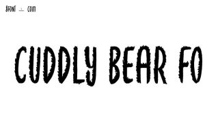 Cuddly Bear Font - Free Font Download