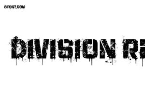 Division Regular Font - Free Font Download