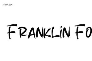 Franklin Font - Free Font Download
