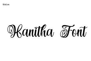 Hanitha Font - Free Font Download