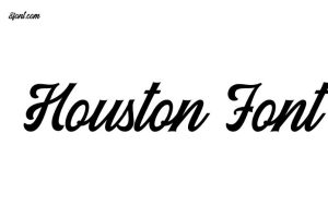 Houston Font - Free Font Download