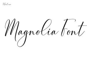 Magnolia Font - Free Font Download