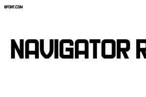 Navigator Regular Font - Free Font Download