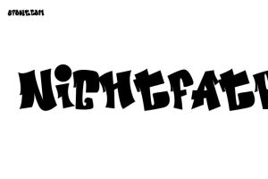 Nightfate Graffiti Font - Free Font Download