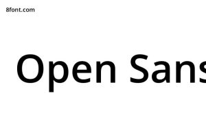 Open Sans Semibold Font - Free Font Download