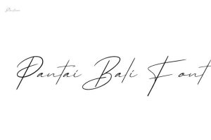 Pantai Bali Font - Free Font Download