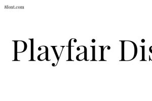 Playfair Display Font - Free Font Download