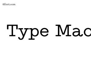 Type Machine Font - Free Font Download