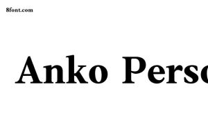 Anko Bold Font - Free Font Download