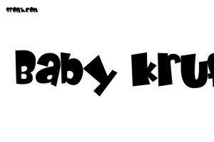 Baby Kruffy Font - Free Font Download