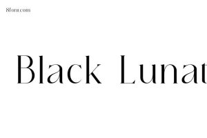 Black Lunatic Font - Free Font Download