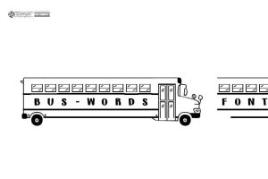 Bus words Font - Free Font Download