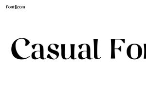Casual Font - Free Font Download