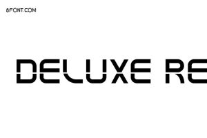 Deluxe Regular Font - Free Font Download