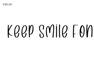 Keep Smile Font - Free Font Download