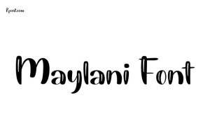 Maylani Font - Free Font Download