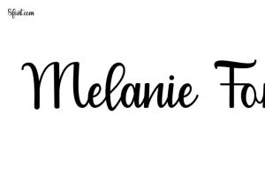 Melanie Font - Free Font Download