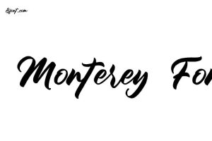 Monterey Font - Free Font Download