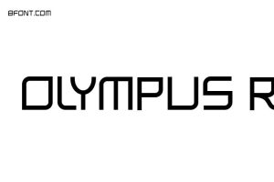 Olympus Regular Font - Free Font Download