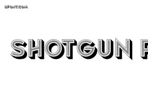 Shotgun Regular Font - Free Font Download