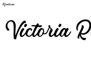 Victoria Regular Font - Free Font Download