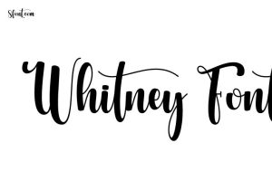 Whitney Font - Free Font Download