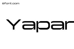 Yapari Trial Medium Font - Free Font Download