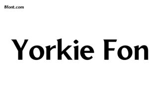 Yorkie Font - Free Font Download