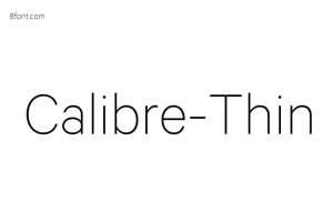 Calibre Medium Font - Graphic Design Fonts