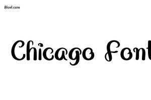 Chicago Font - Free Font Download