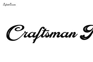 Craftsman PERSONAL USE Italic Font - Free Font Download