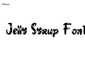 Jelly Syrup Font - Free Font Download