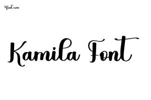 Kamila Font - Free Font Download