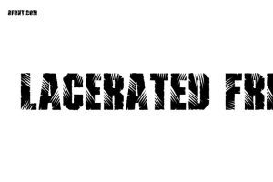 Lacerated Free Font - Free Font Download