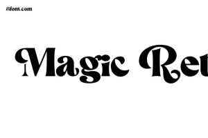 Magic Retro Font - Free Font Download