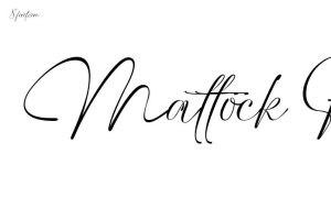 Mattock Regular Font - Free Font Download
