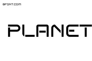 Planet 37 Font - Free Font Download