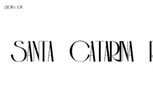 Santa Catarina Regular Font - Free Font Download
