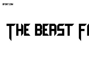 The Beast Font - Free Font Download