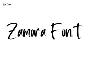 Zamora Font - Free Font Download