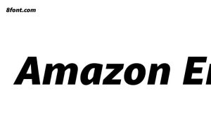 Amazon Ember Heavy Italic Font - Free Font Download