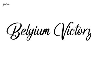 Belgium Victory Font - Free Font Download
