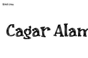 Cagar Alam Font - Free Font Download