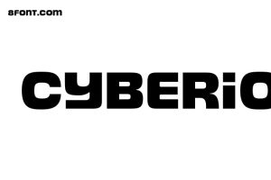 Cyberion Demo Font - Free Font Download