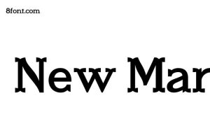 New Marion Font - Free Font Download