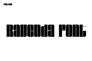 Ravenda Font - Free Font Download