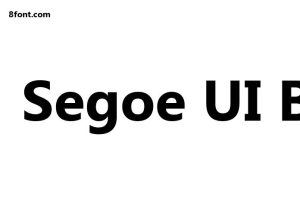 Segoe UI Bold Font - Free Font Download