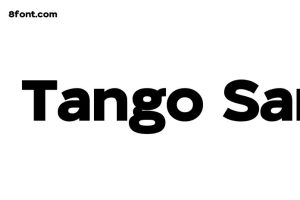 Tango Sans Bold Font - Free Font Download